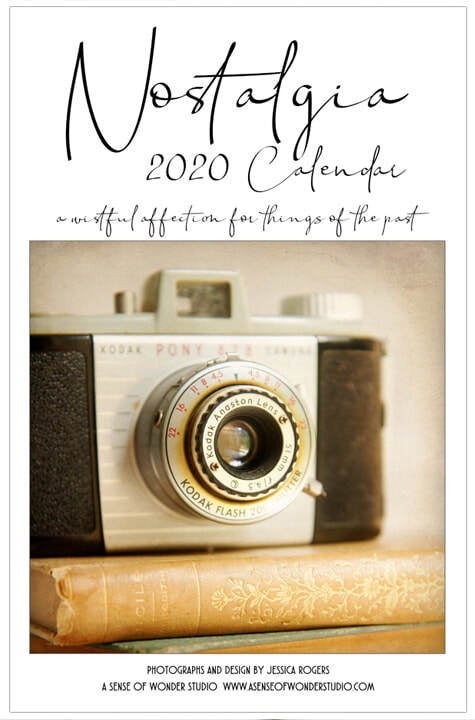 2020 Calendar: Nostalgia | A Sense Of Wonder Studio